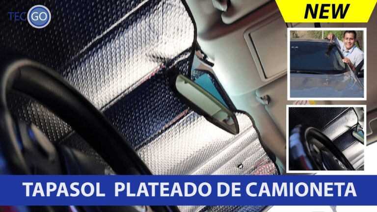 Guía paso a paso: Cómo colocar correctamente el parasol del coche y ...