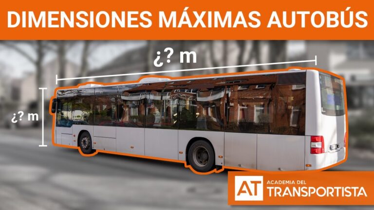 Todo lo que debes saber sobre las dimensiones de un autobús: ¿Cuánto mide de largo? - Movilamoros.es