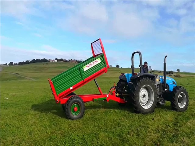 Descubre los mejores remolques con tracción para tractores: guía de ...