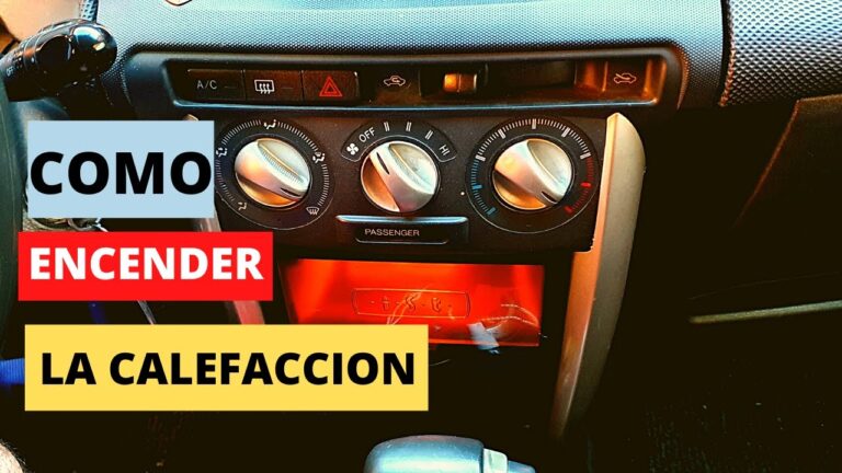 5 Sencillos Pasos para Aprender Cómo Poner la Calefacción en el Coche - Movilamoros.es